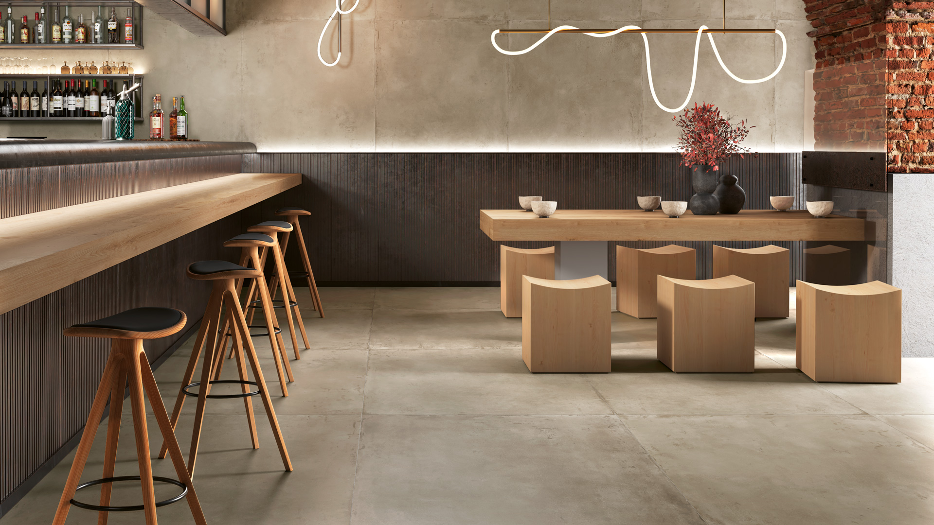 Blustyle at Coverings 2023 - Porcelain tiles and Kerlite for Floors and Walls