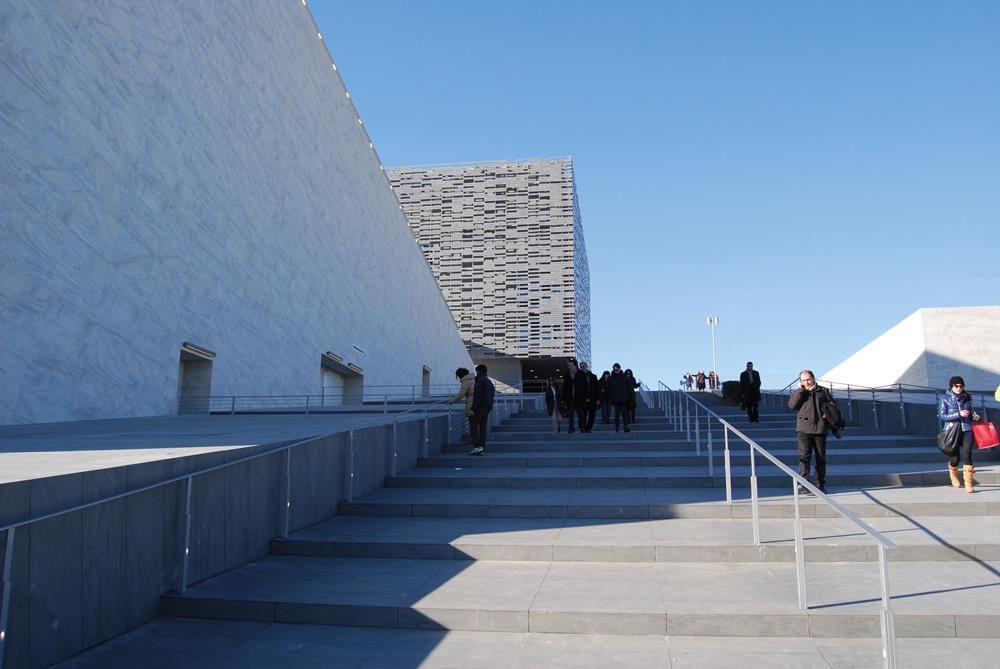 Project New Opera House of Firenze in Cotto d’Este Porcelain Stoneware